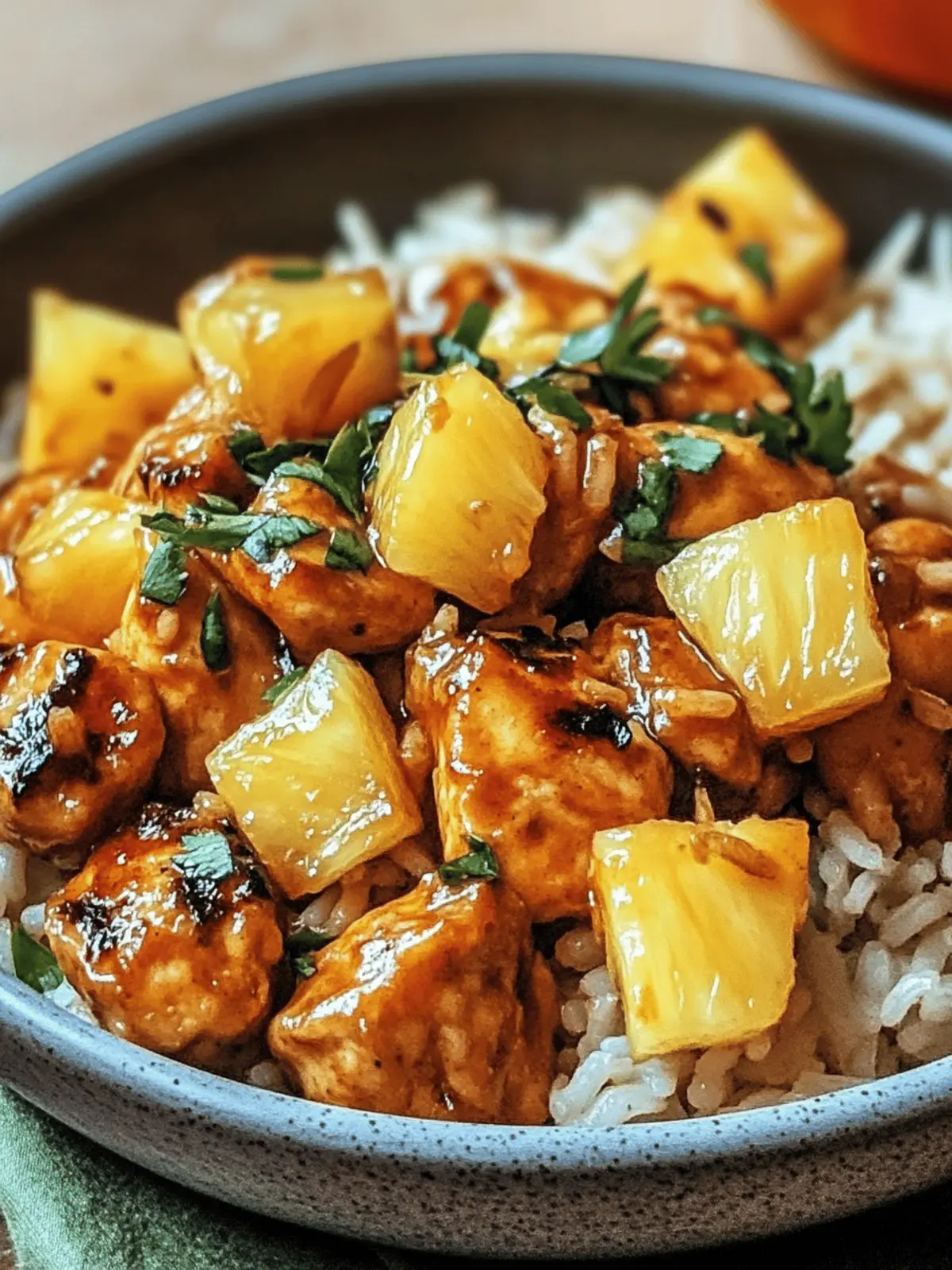 Irresistible Pineapple Chicken and Rice: Easy One-Pan Delight