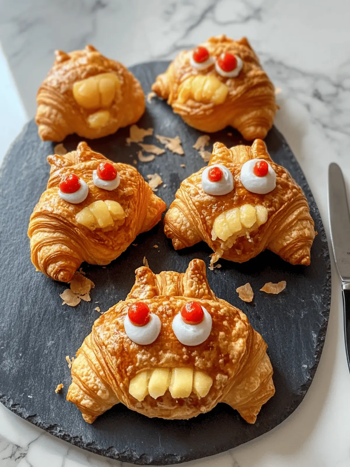 Monster Croissant: The Irresistibly Fun Breakfast Treat