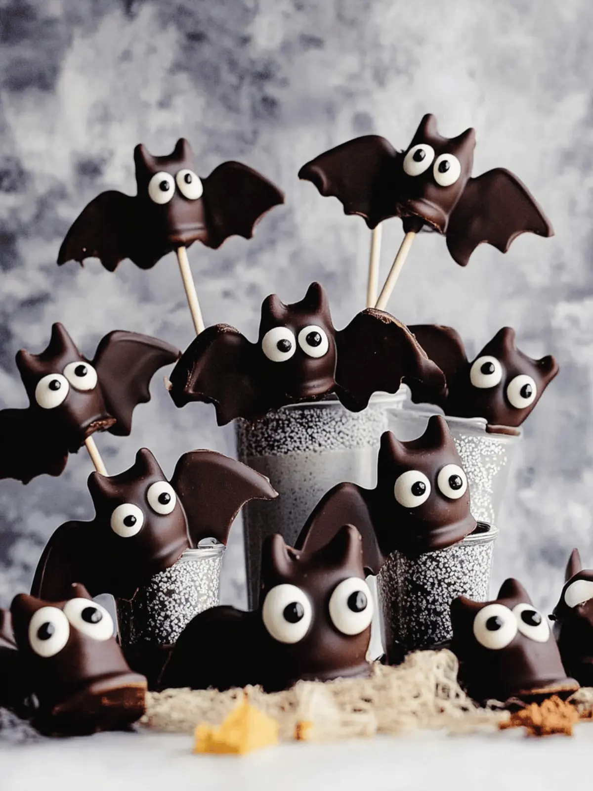 Irresistible Chocolate Marshmallow Halloween Bats for Kids