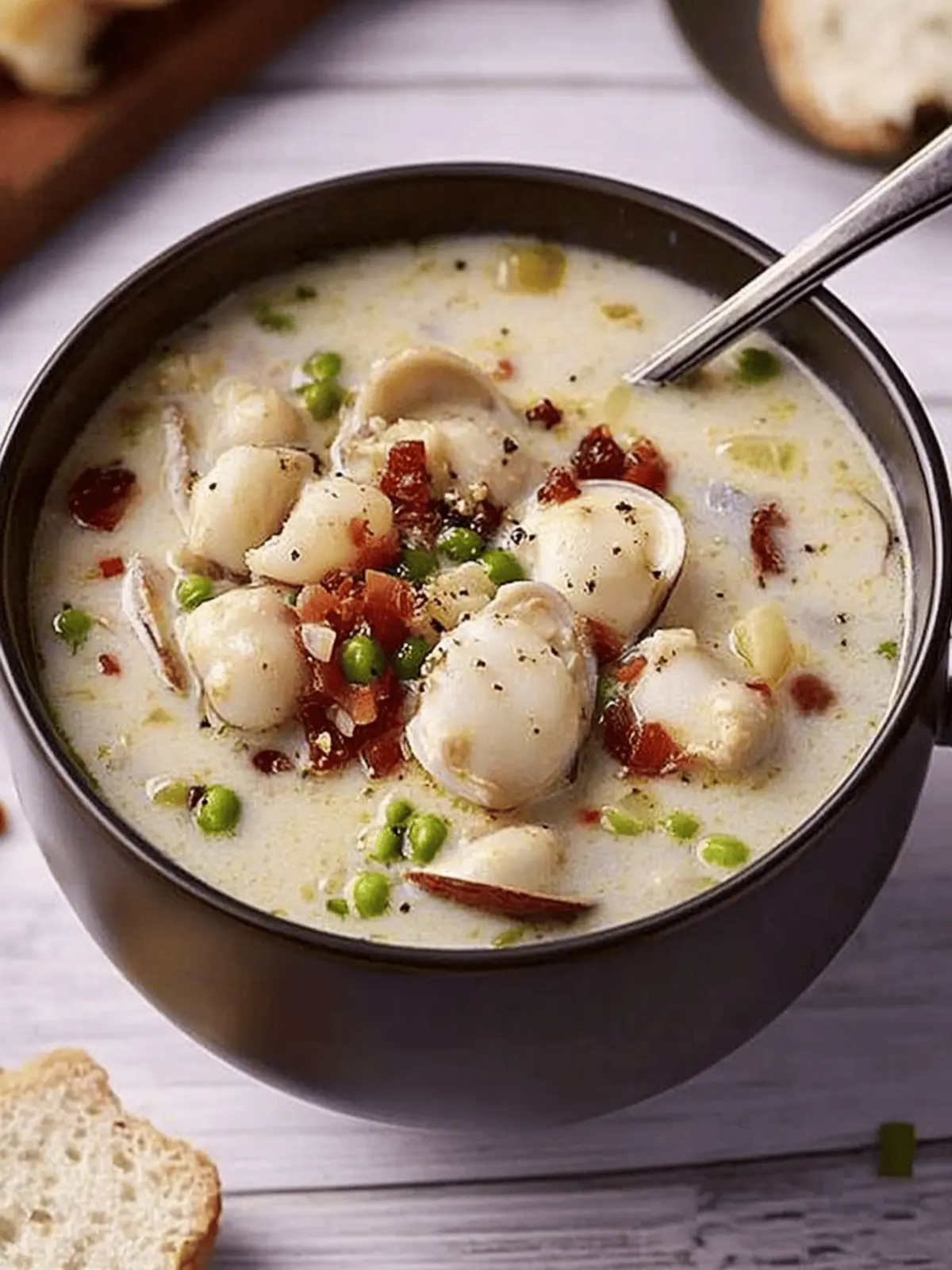 Irresistible Clam Chowder with Crispy Bacon You’ll Love