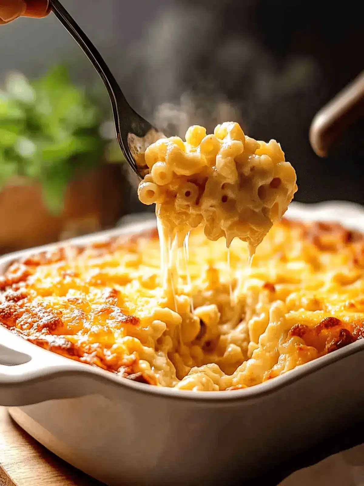 Decadent Old-Fashioned Baked Macaroni and Cheese Recipe