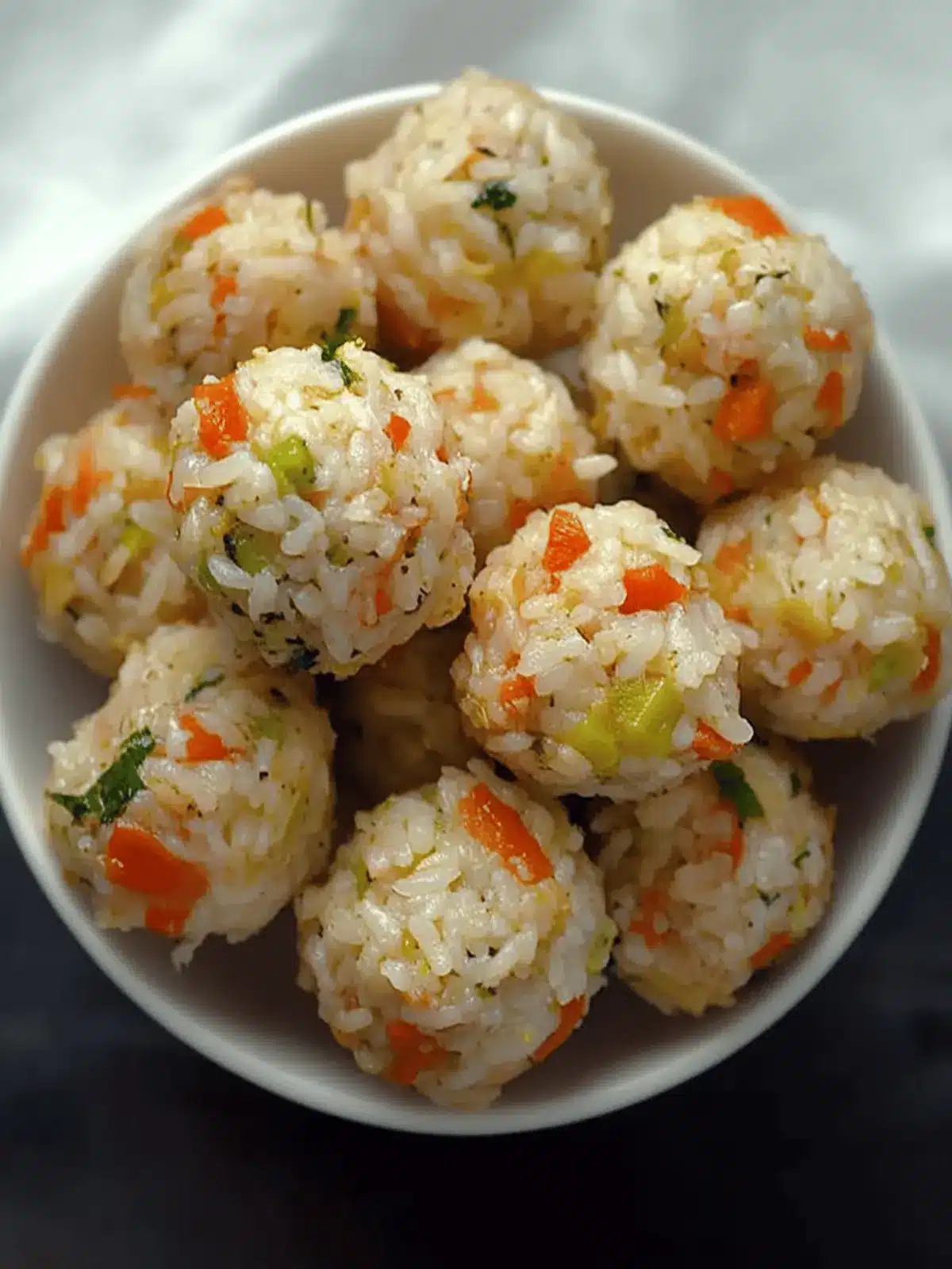 Irresistible Veggie Rice Balls: A Delicious Snack for Kids