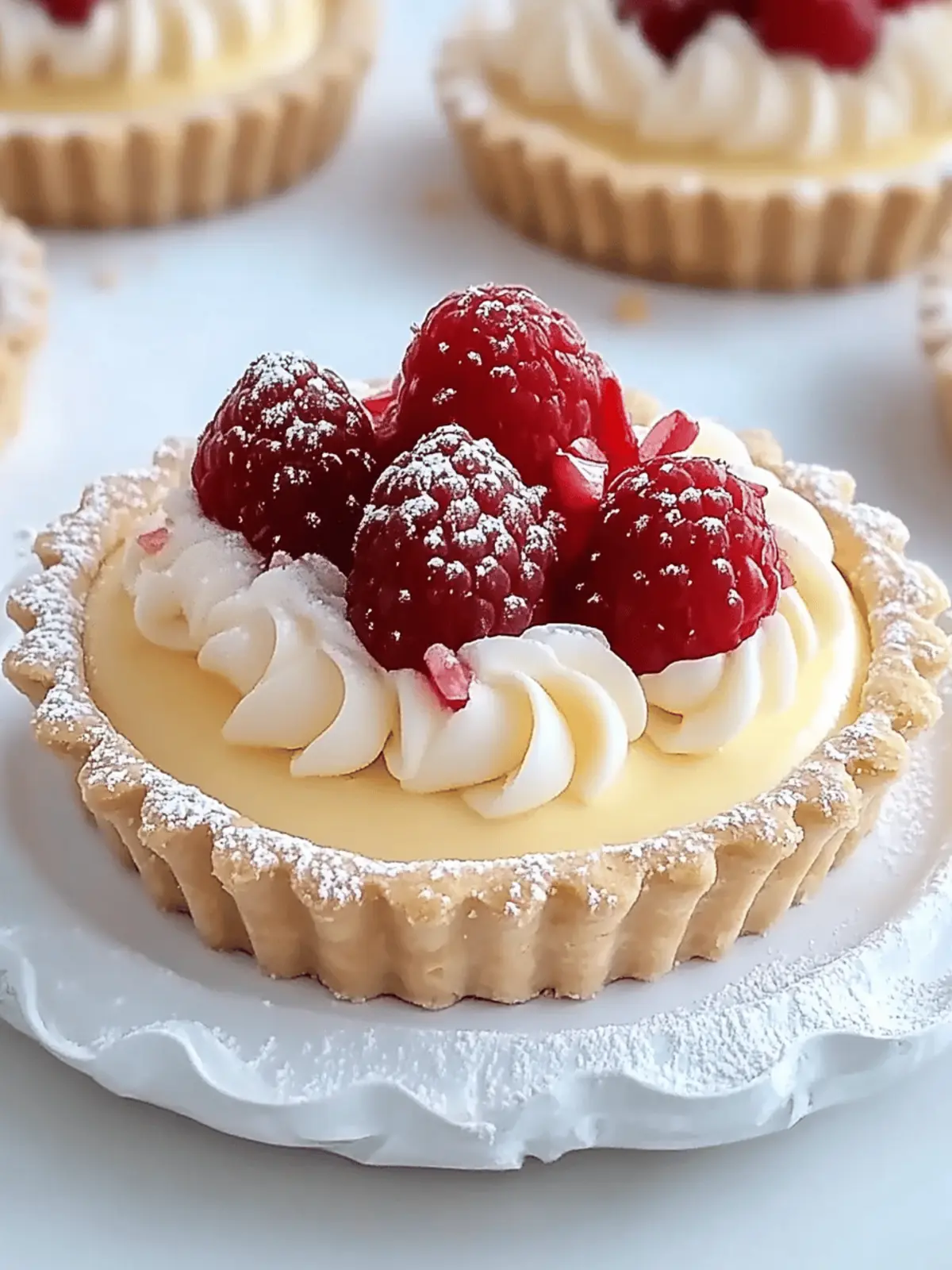 Elegant White Chocolate Mousse Tart: Your Beginner's Luxurious Treat