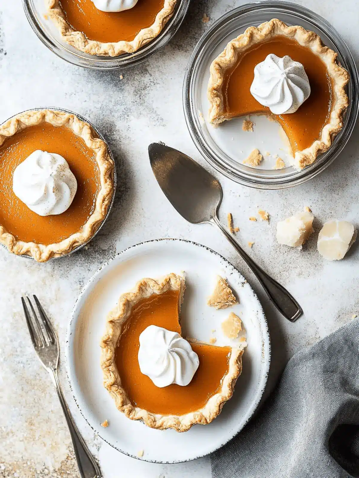 Irresistible Mini Pumpkin Pies for a Delicious Autumn Treat