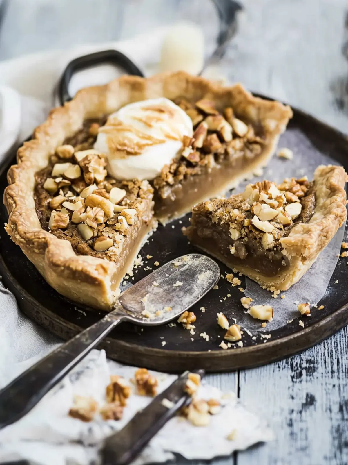 Irresistible Chocolate Walnut Pie for Your Sweet Tooth Fix