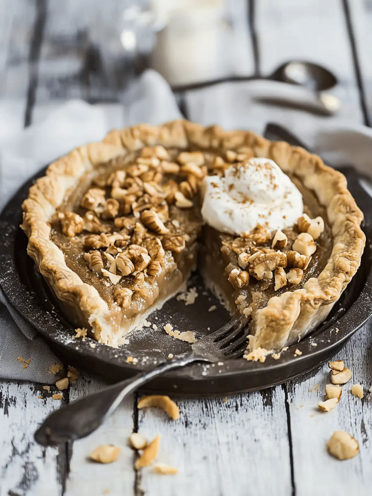 Irresistible Chocolate Walnut Pie for Decadent Delights
