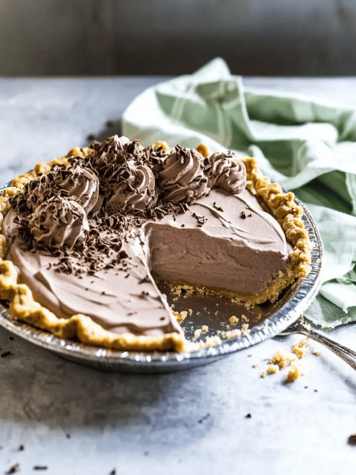 Irresistible Chocolate Cream Pie for Your Sweet Cravings