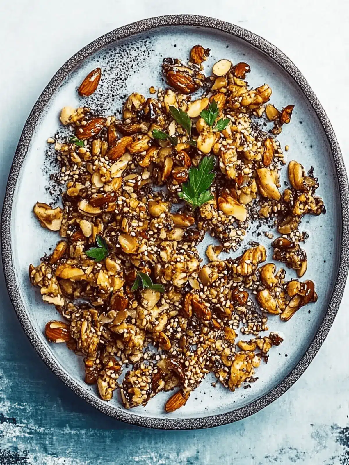 Sticky Miso Nuts and Seeds: Irresistible Vegan Snack Delight