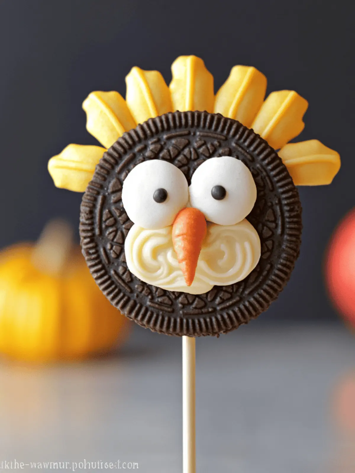 Oreo Turkey Pops: Irresistibly Fun No-Bake Thanksgiving Treats