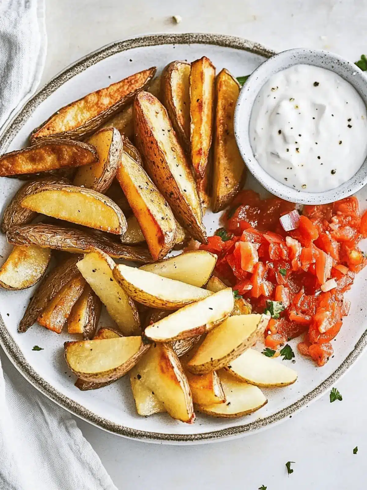 Ultimate Crispy Potato Wedges You Can't Resist