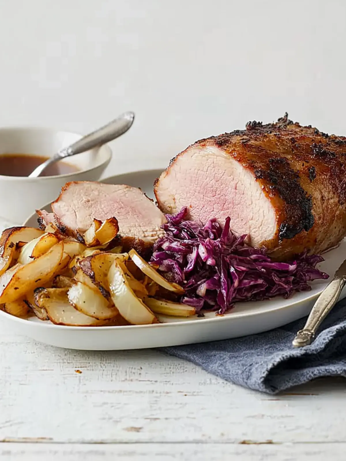 Ultimate Pork Loin with Red Cabbage - Deliciously Comforting