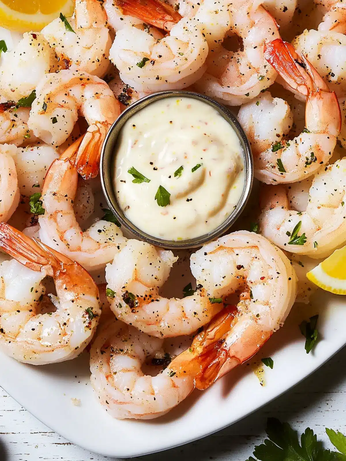 Irresistible Roasted Shrimp Cocktail with Lemon-Horseradish Aioli
