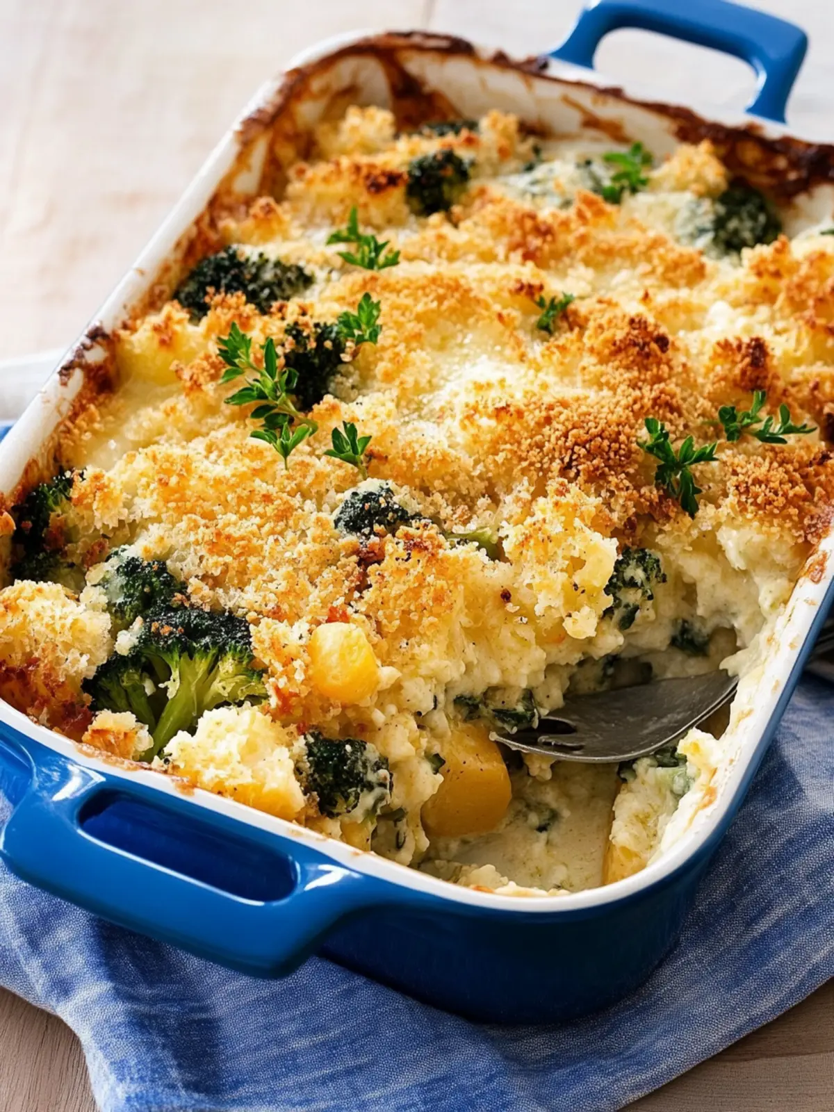 Irresistible Crunchy Vegetable Gratin with Bechamel Sauce