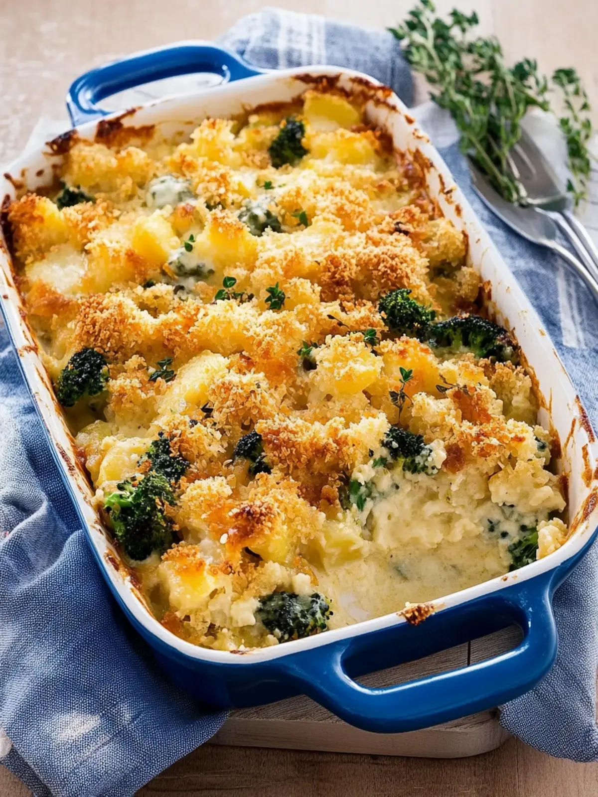 Irresistible Crunchy Vegetable Gratin with Bechamel Sauce