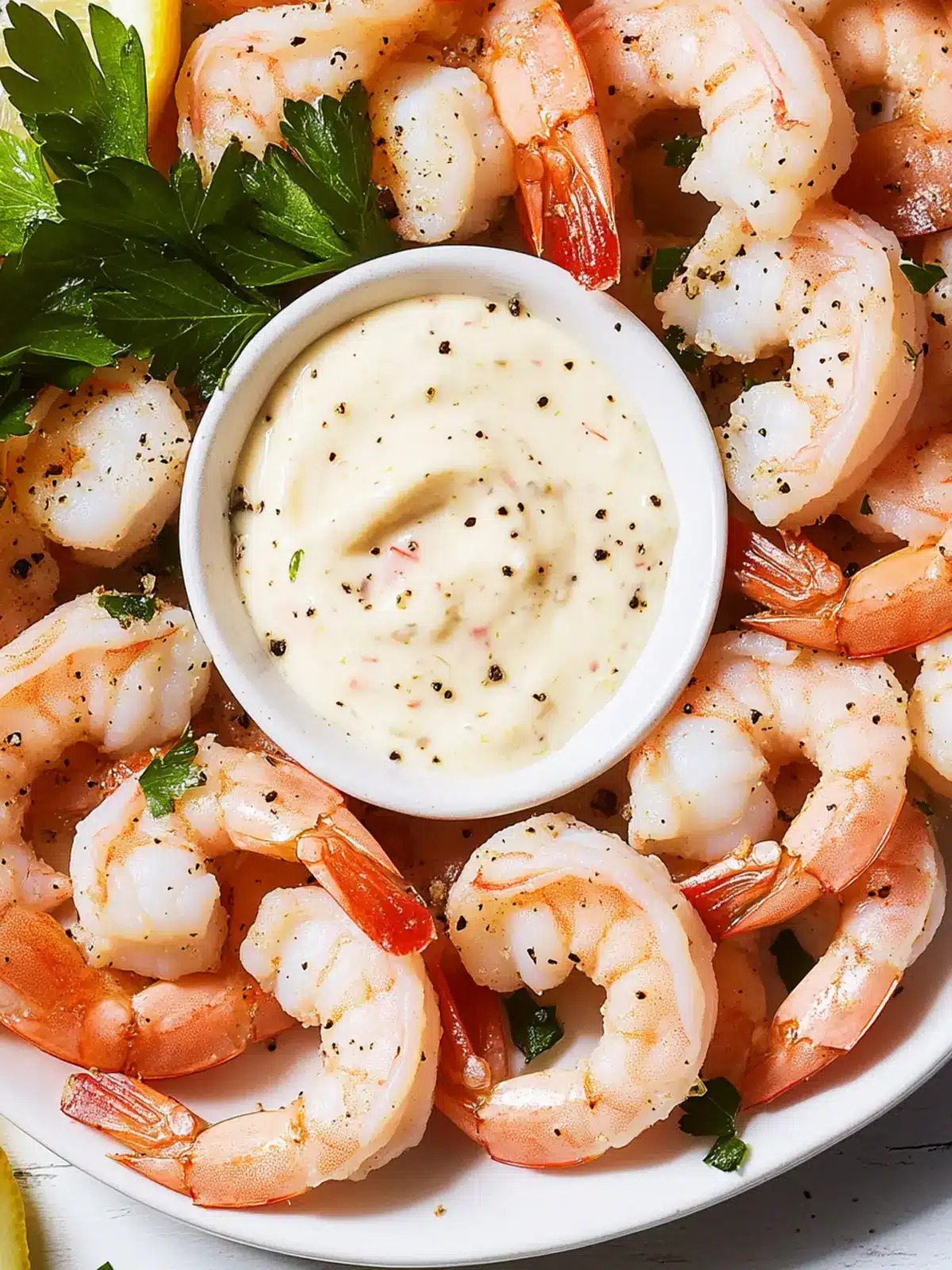 Irresistible Roasted Shrimp Cocktail with Lemon-Horseradish Aioli