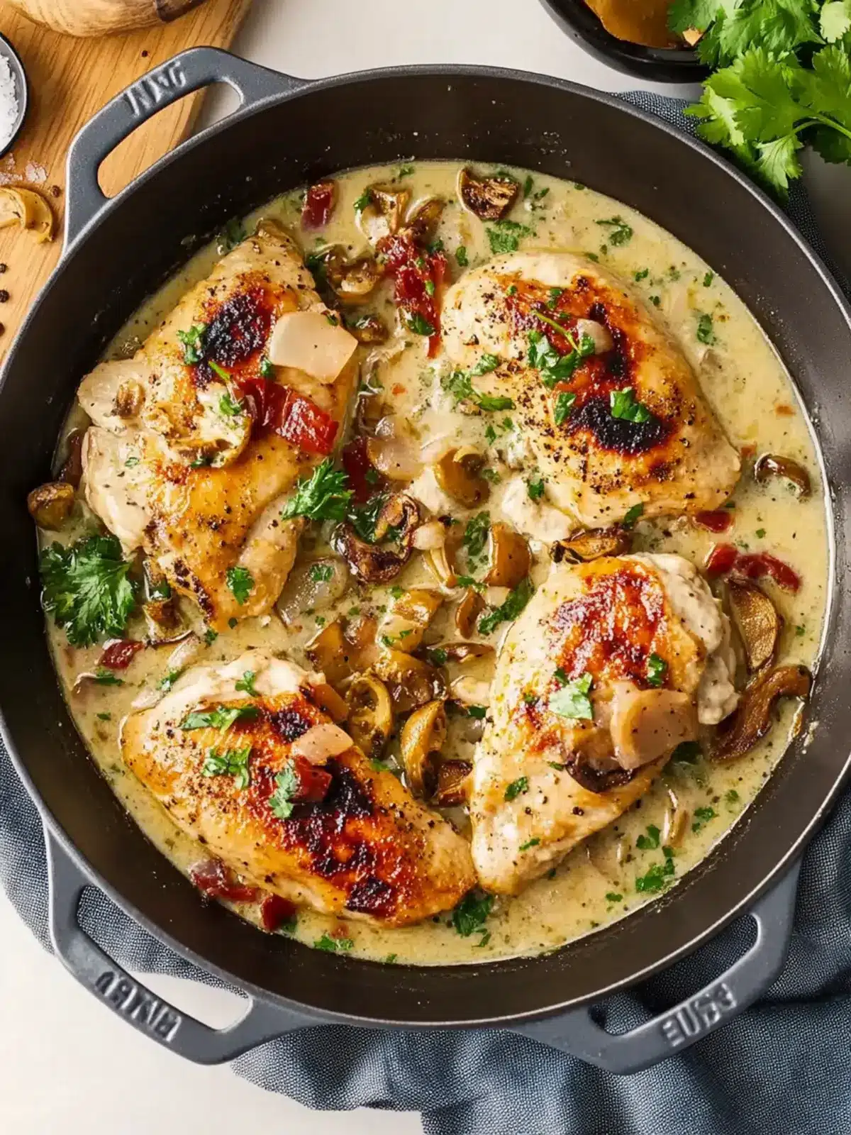 Irresistibly Creamy Chicken Supreme: Easy Recipe for Dinner