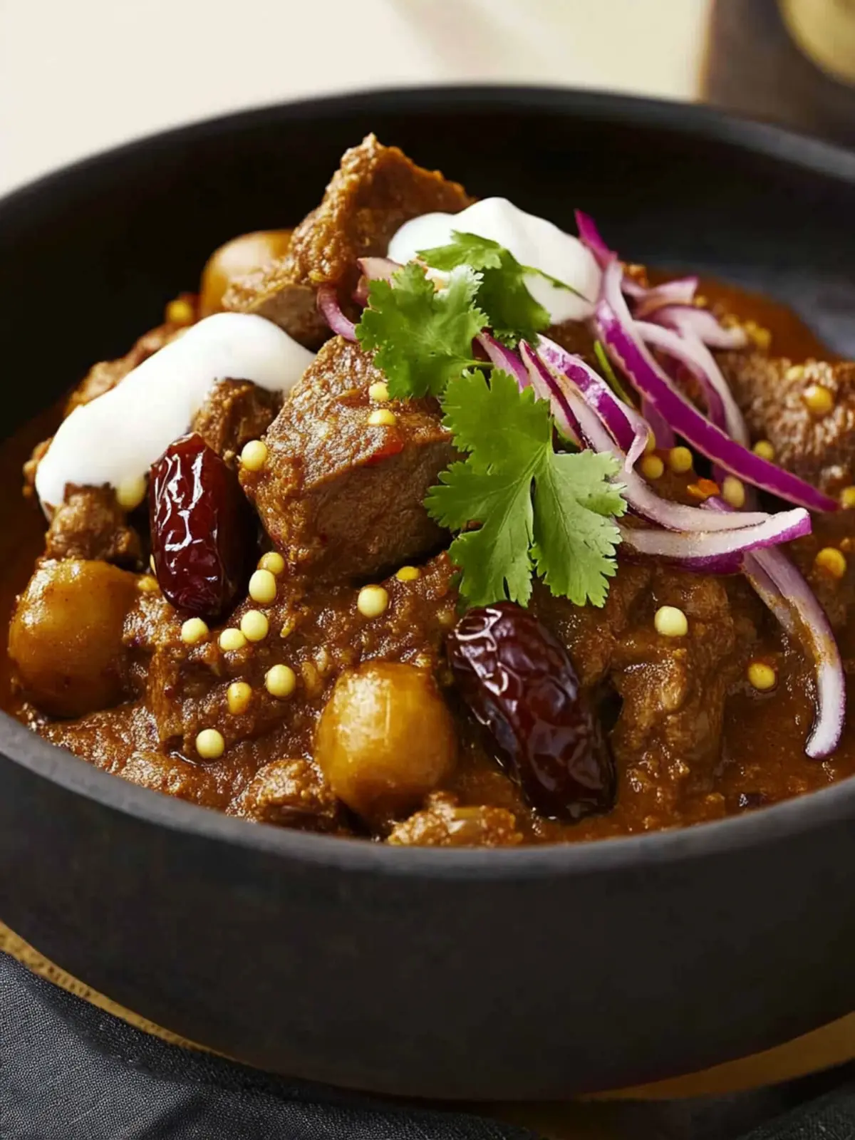 Ultimate Saffron Lamb Yoghurt and Date Tagine: Delicious Delight