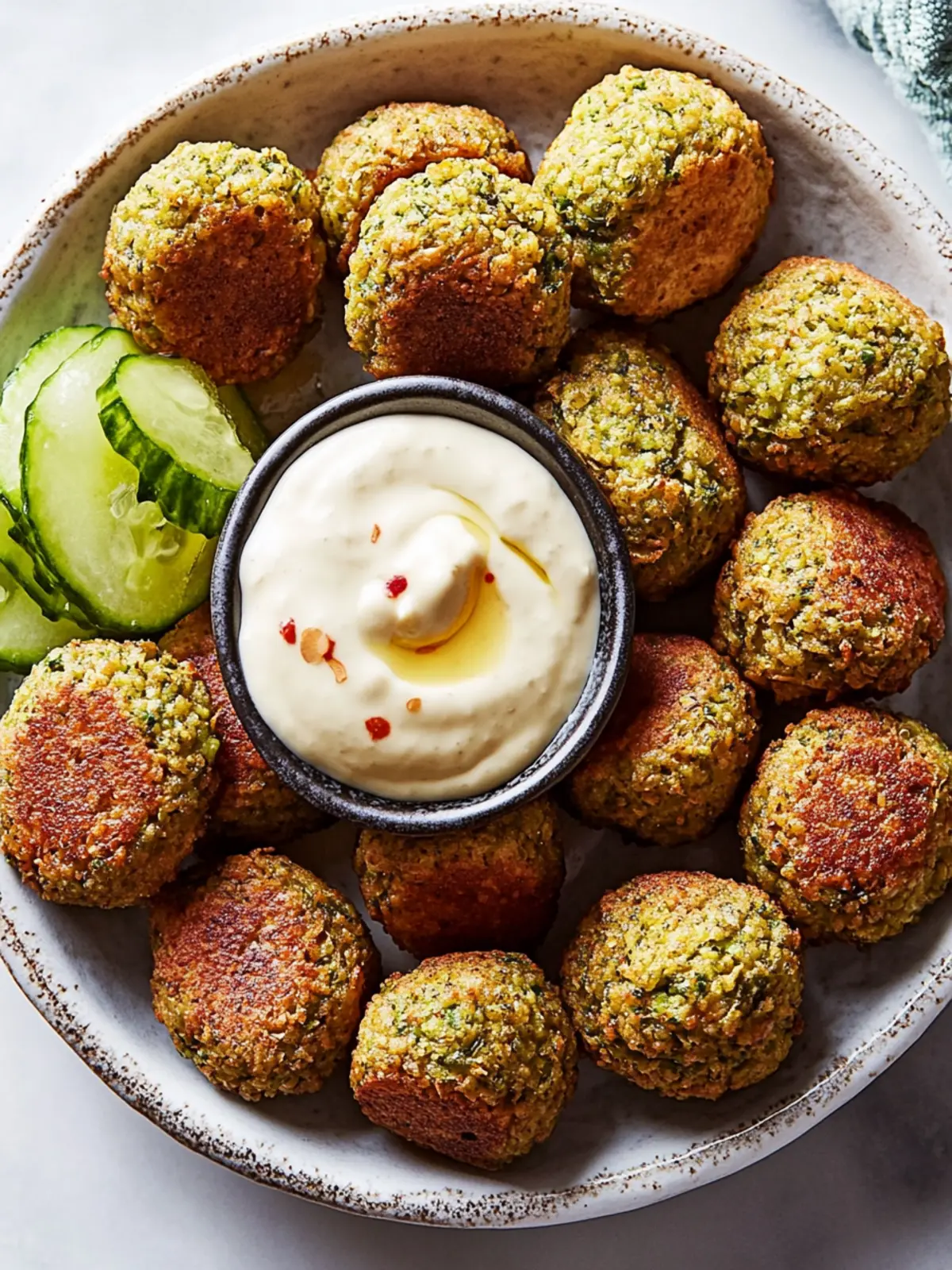 Ultimate Homemade Falafel: Deliciously Crispy and Freezer-Friendly