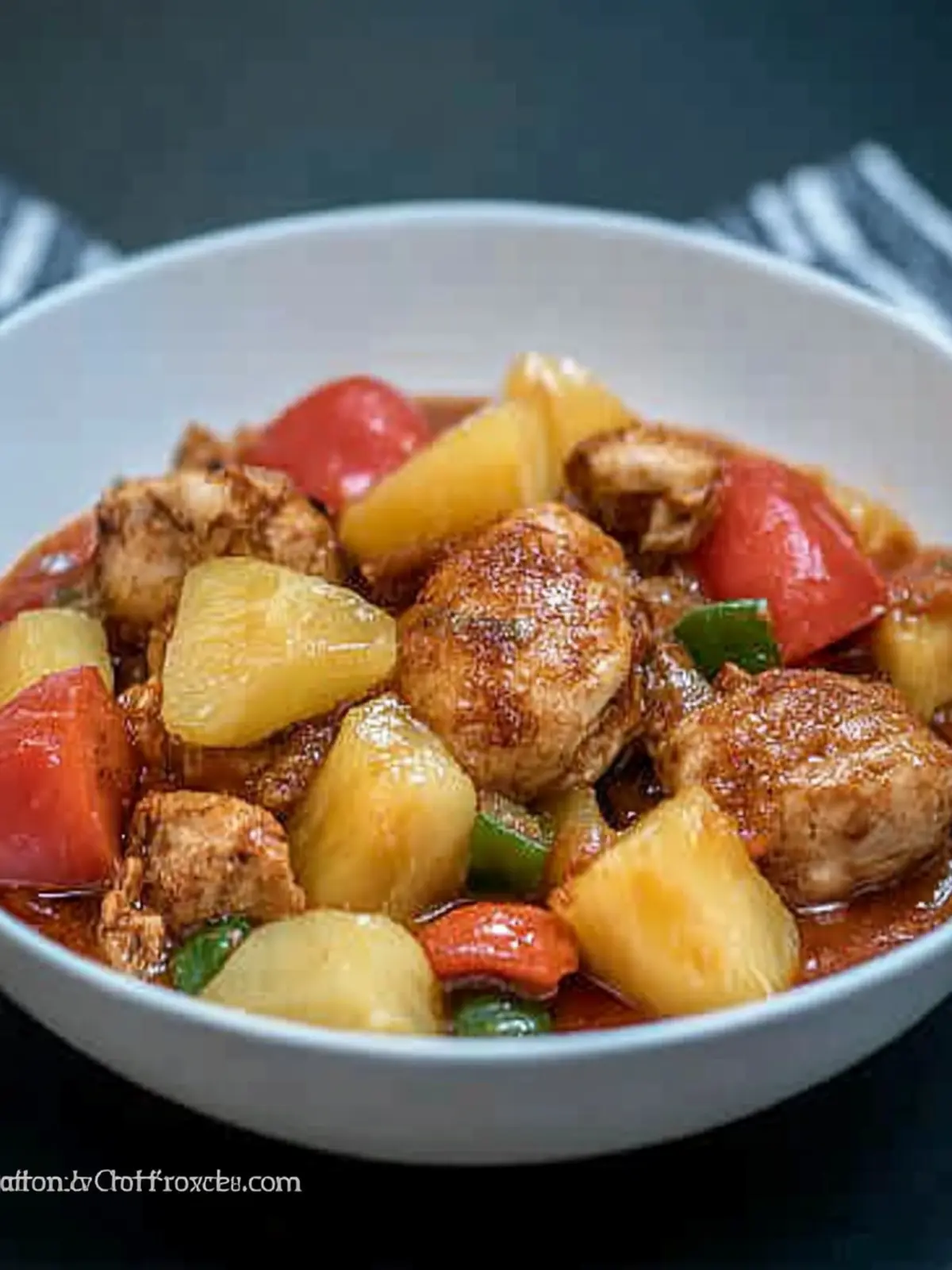 Pineapple Chicken Afritada The Perfect Filipino Comfort Food
