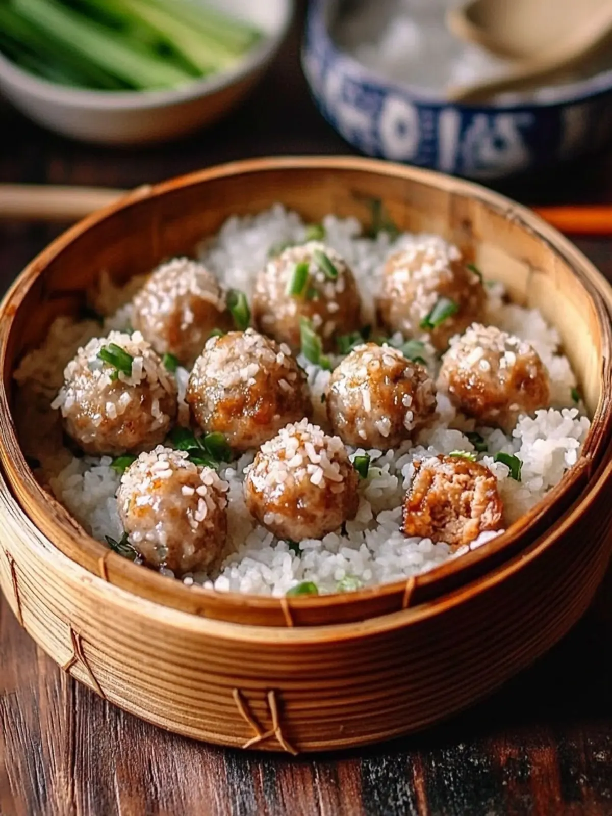 Delicious Pearl Meatballs with Sticky Rice: A Festive Treat