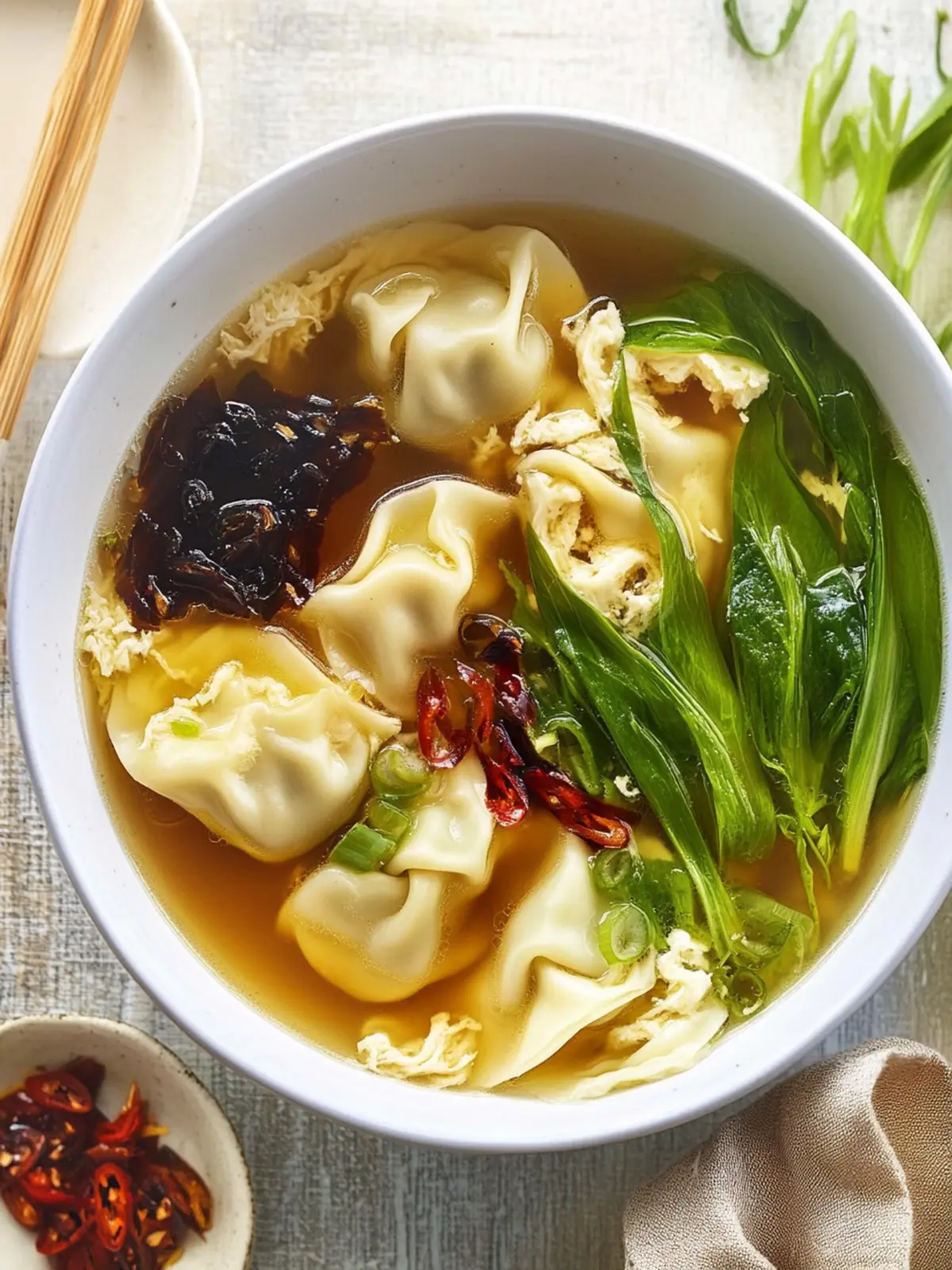 Egg Drop Wonton Soup: Your Easy Comfort Food Fix