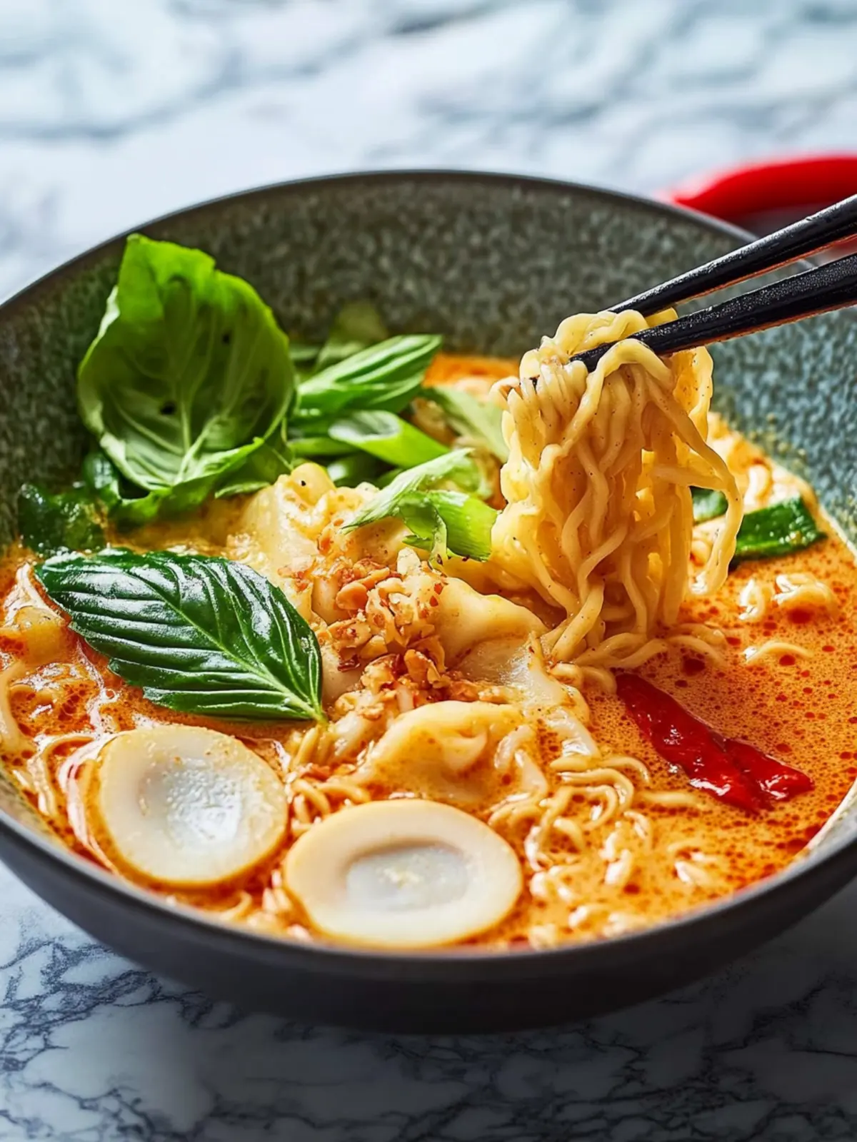 Ultimate Thai Red Curry Ramen: Delicious Comfort in 20 Minutes