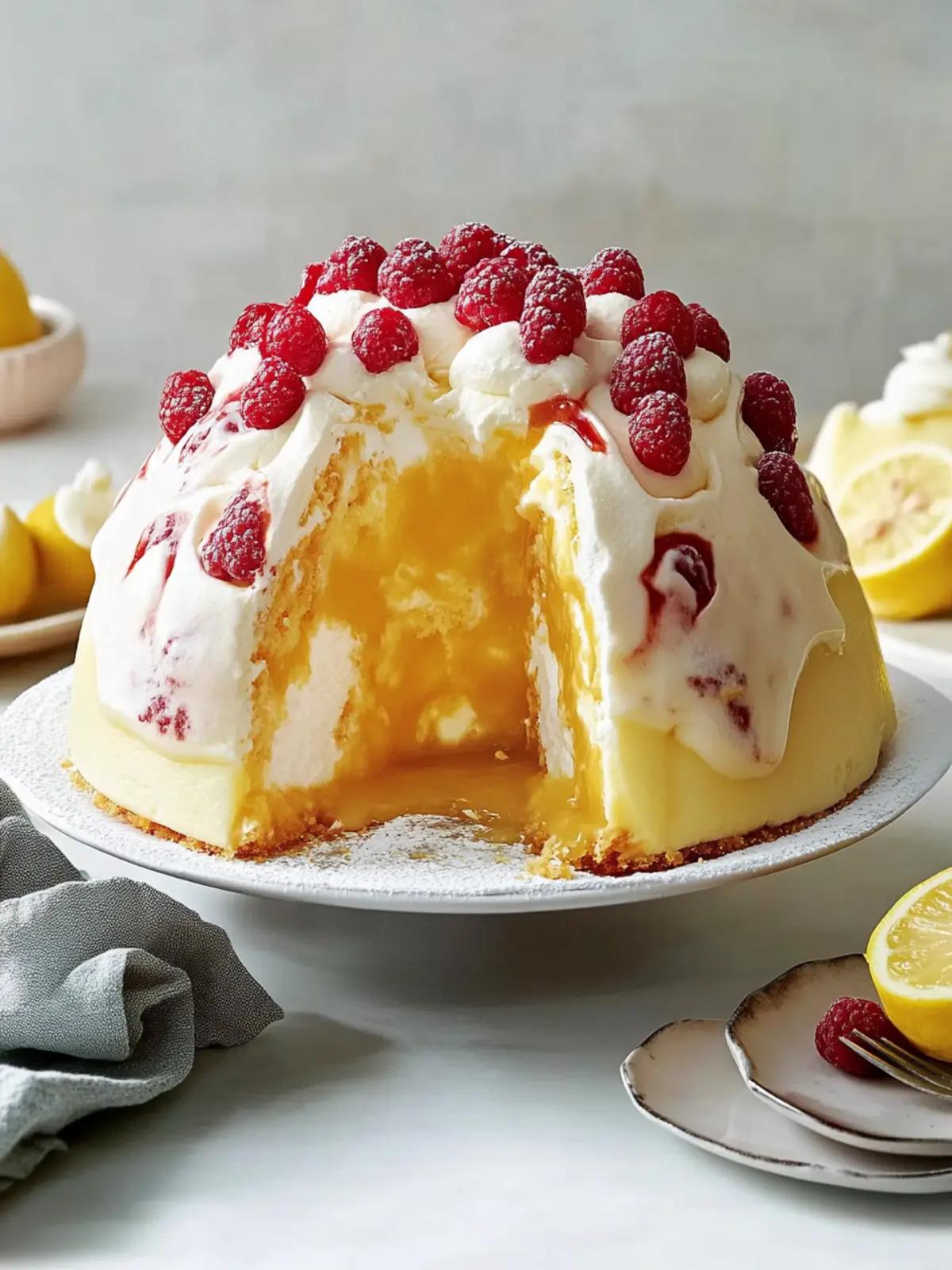 Lemon Curd Bombe Alaska: The Ultimate Frozen Dessert Delight