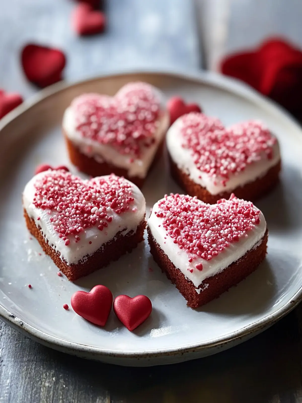 Irresistible Valentine’s Mini Heart Cakes for a Charming Day