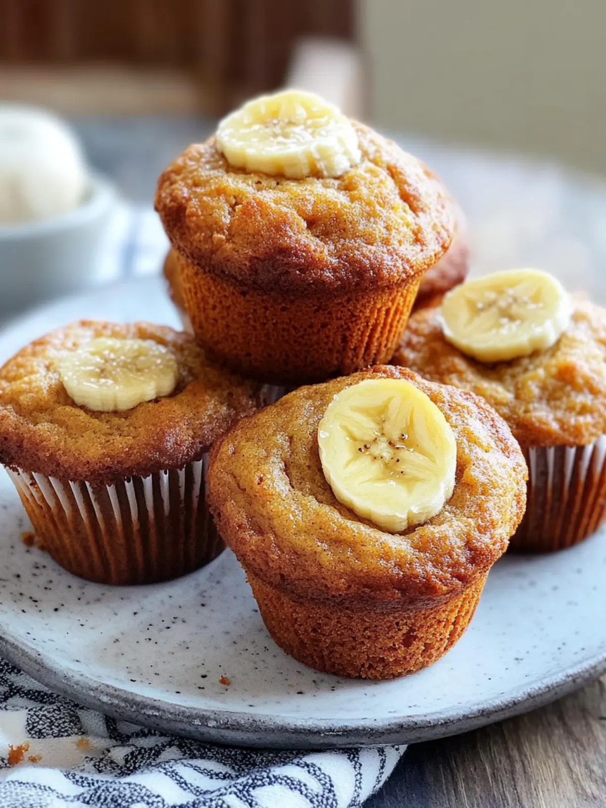 Irresistibly Moist Air Fryer Banana Bread Muffins Recipe
