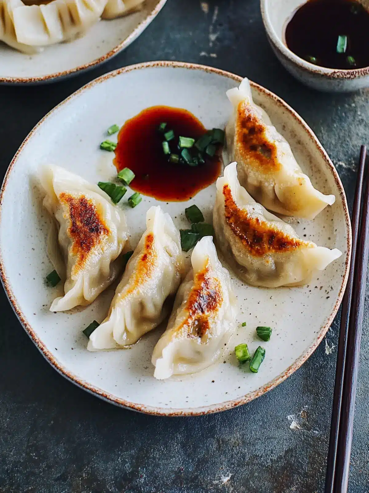 Ultimate Chicken Dumplings with Shiitake Mushrooms Delight