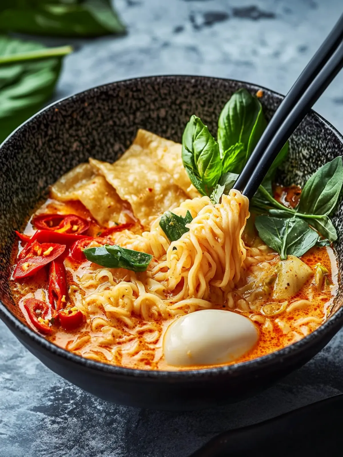 Ultimate Thai Red Curry Ramen: Delicious Comfort in 20 Minutes