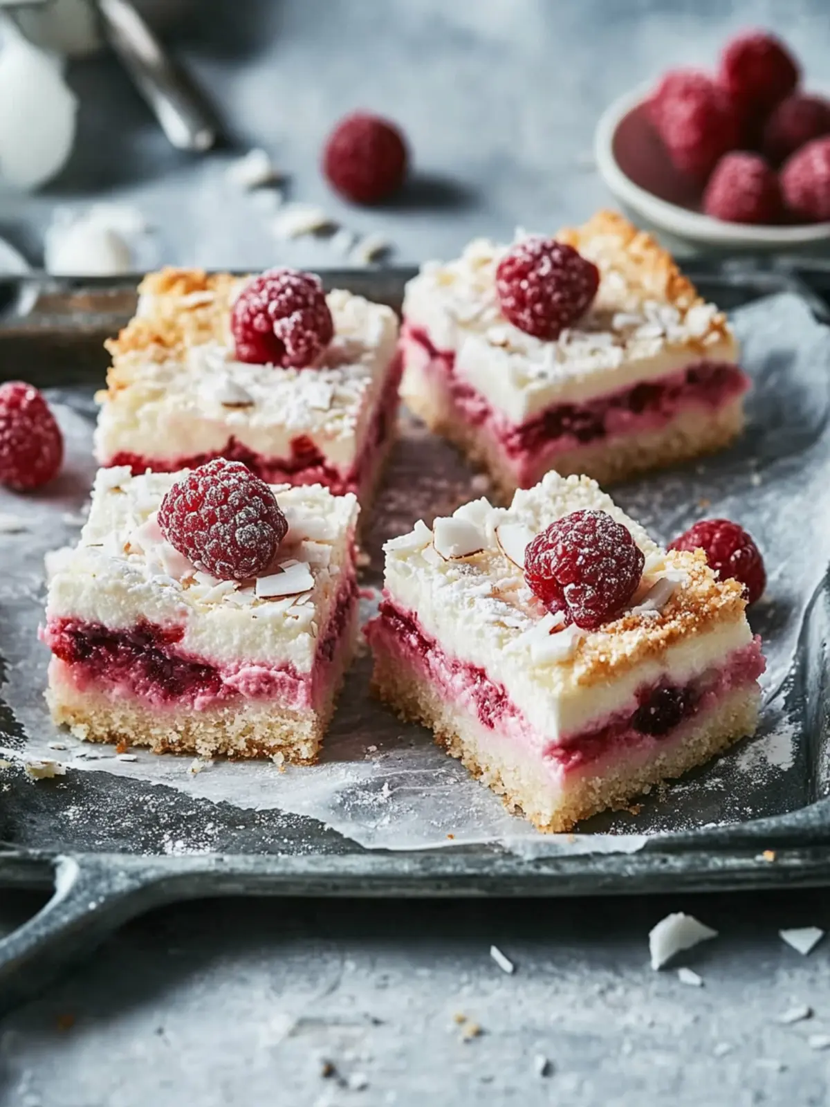 Delicious Raspberry Coconut Slice – A Nostalgic Australian Treat