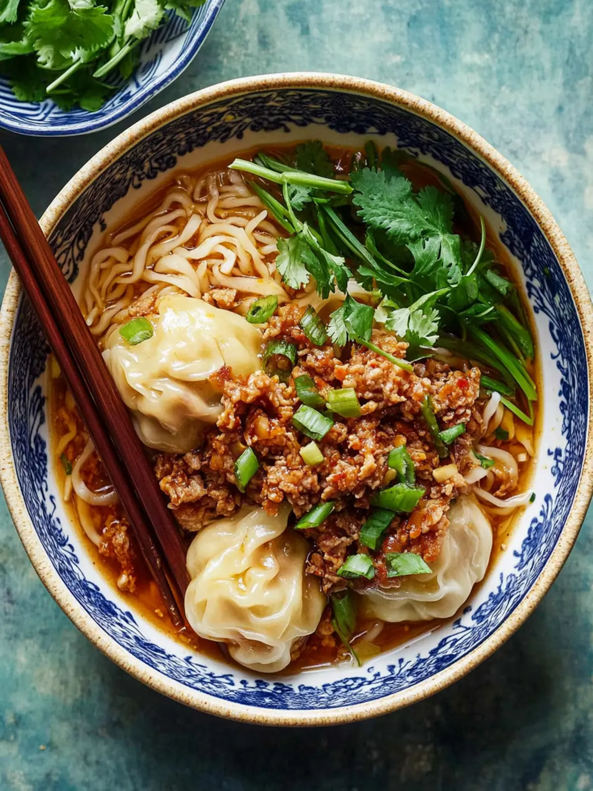 Ultimate Spicy Pork Hand-Pulled Dumpling Wrapper Noodles