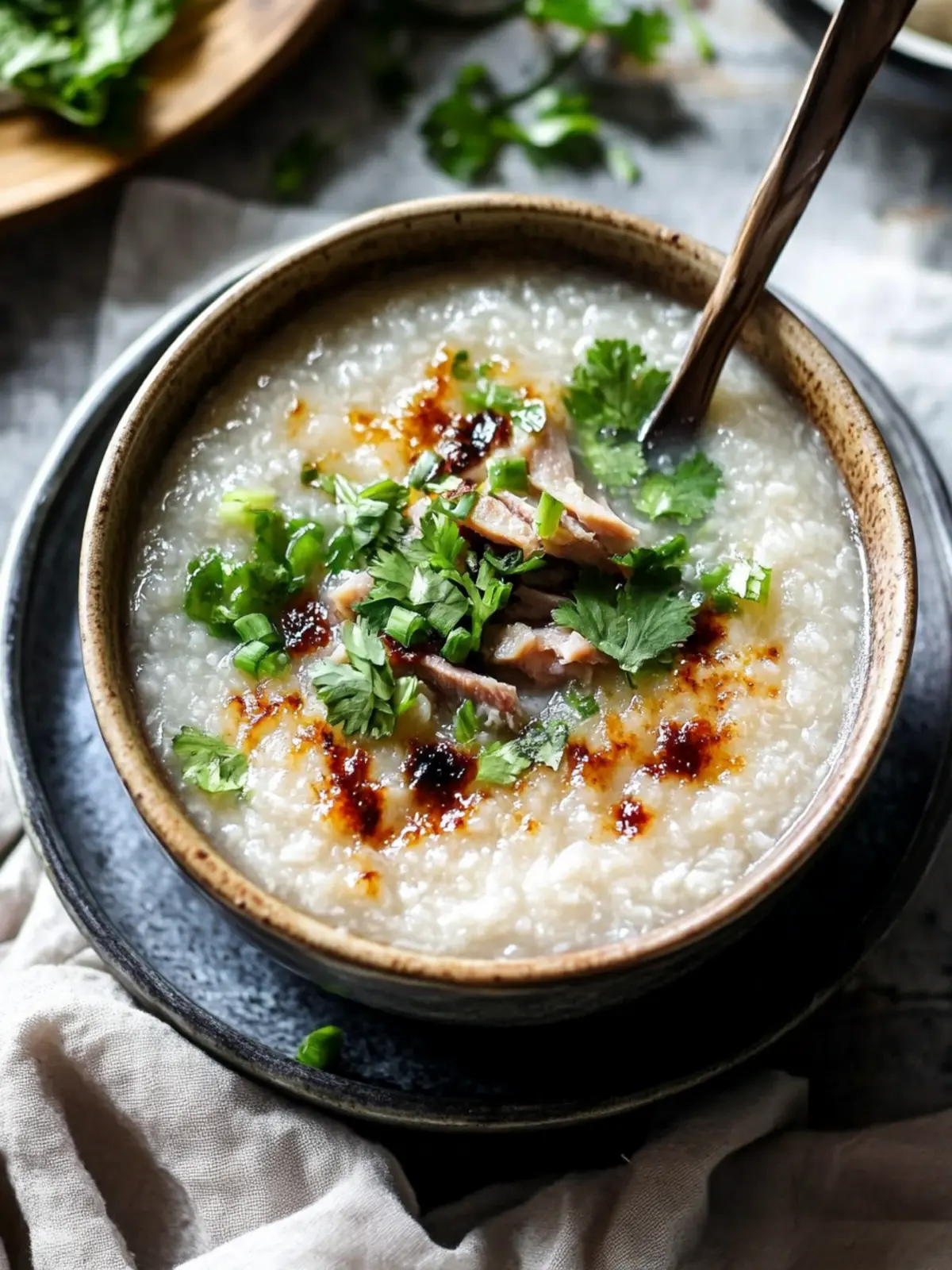 Delicious Century Egg Congee With Pork for Ultimate Comfort