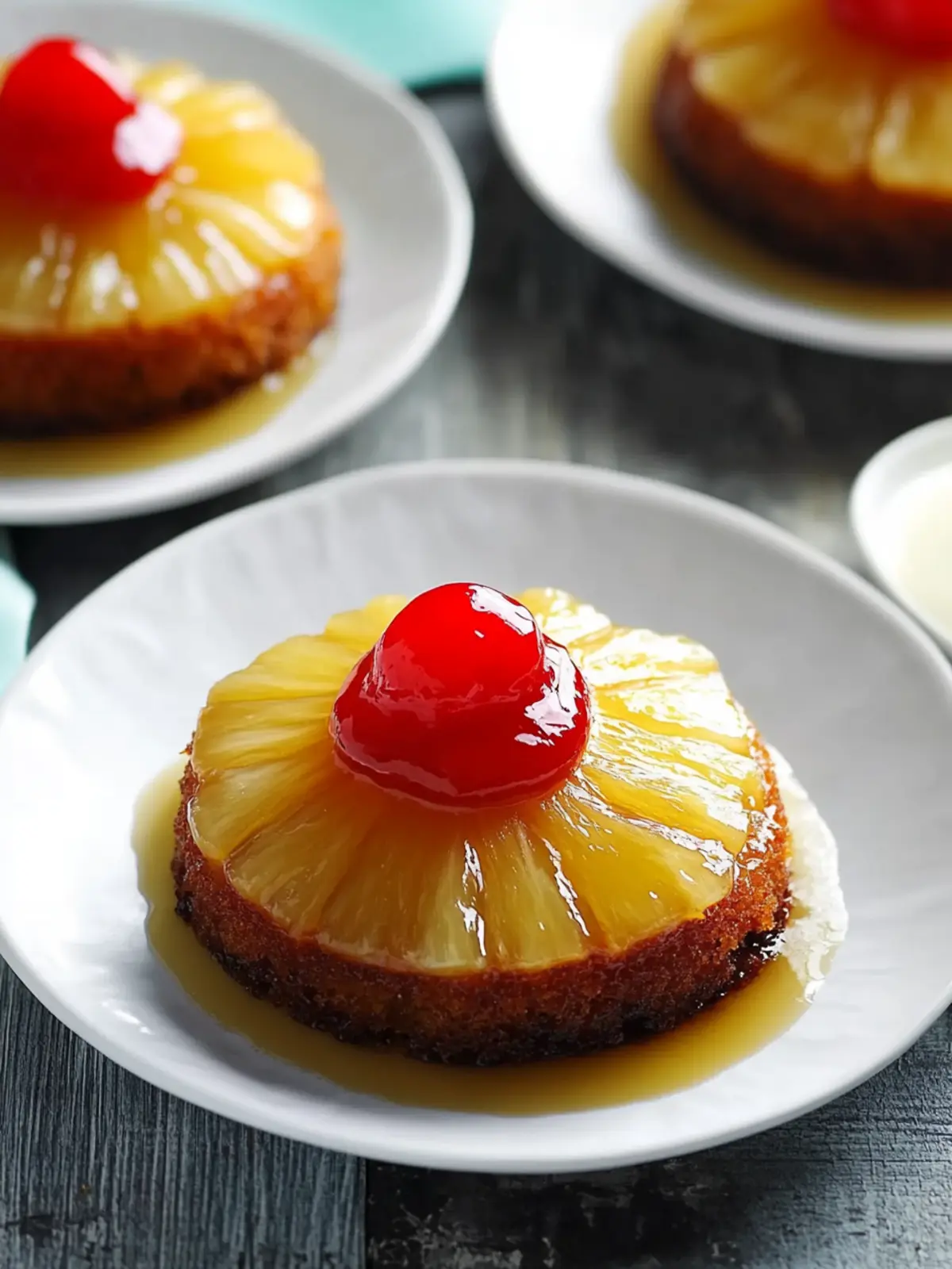 Irresistible Mini Pineapple Upside Down Cakes: A Tropical Delight