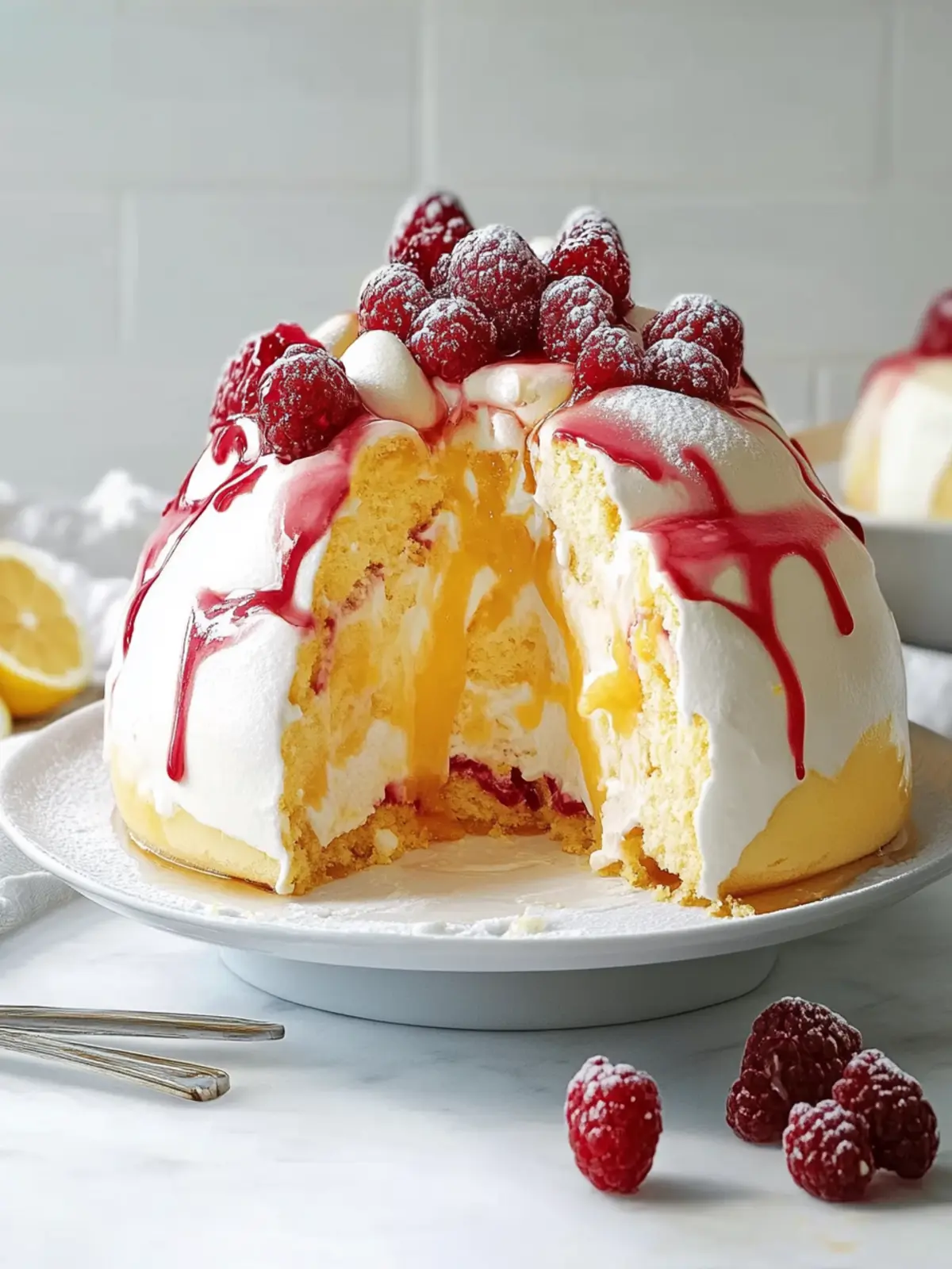 Lemon Curd Bombe Alaska: The Ultimate Frozen Dessert Delight